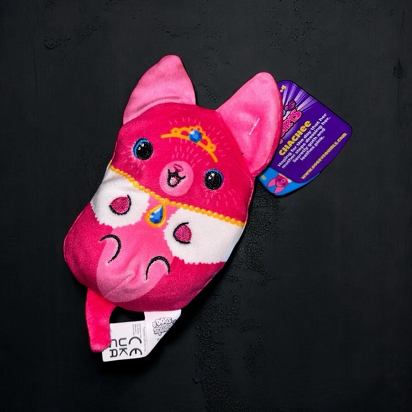 Dogs vs Squirrels | Toys | Dogs Vs Squirrels Chachee Plush Toy Pink ...